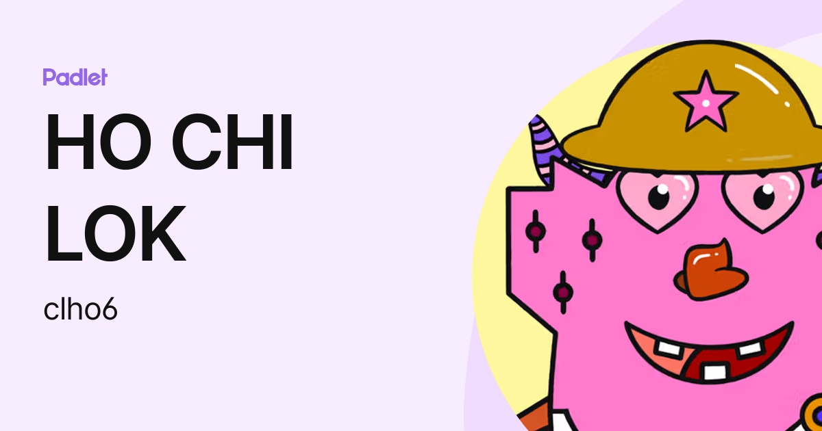 HO CHI LOK (clho6) profile | Padlet