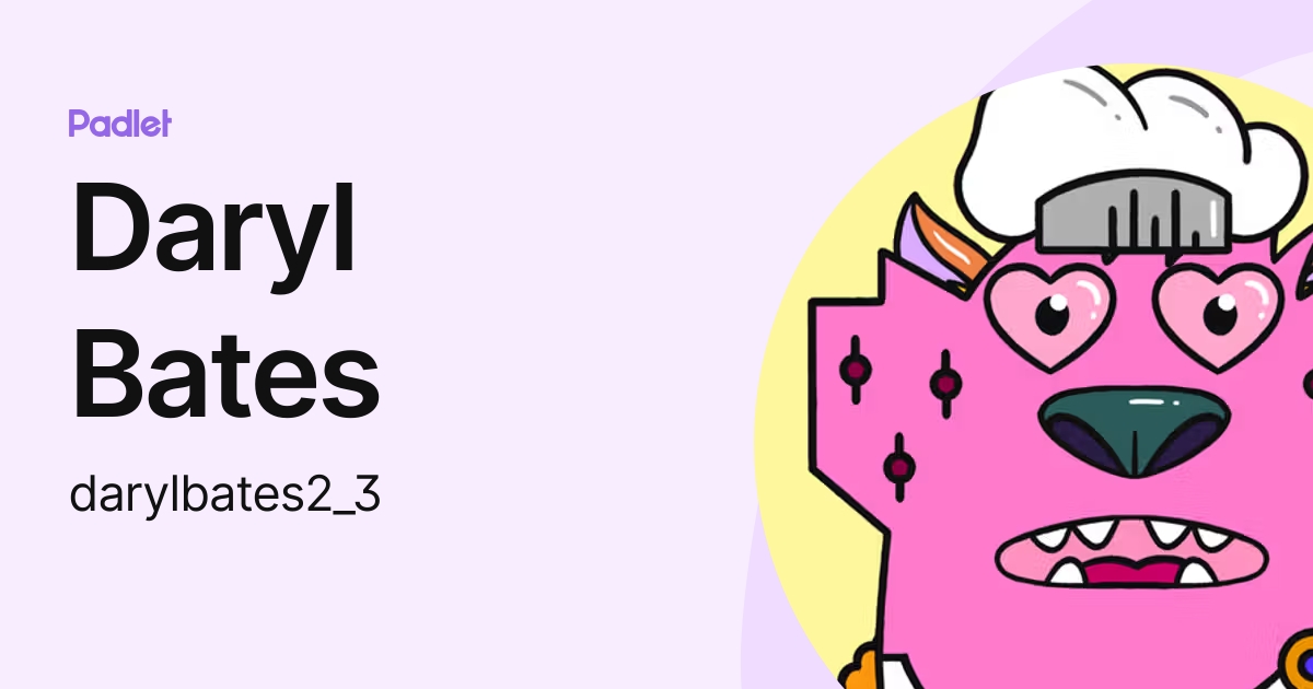 Daryl Bates (darylbates1) profile | Padlet