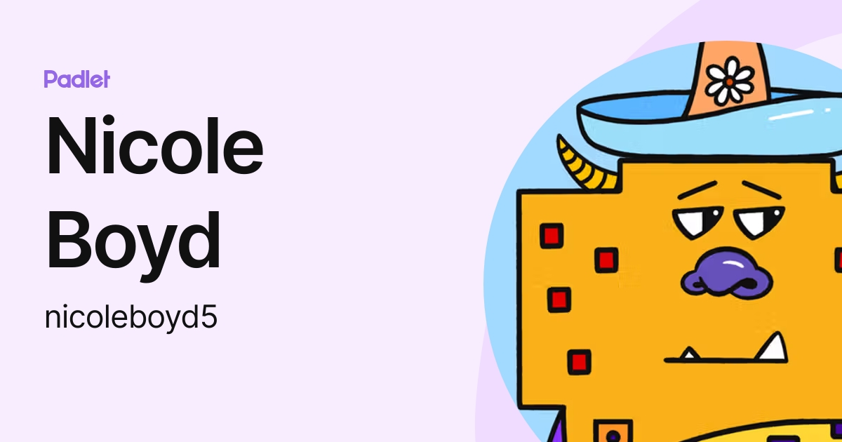 Nicole Boyd (nicoleboyd5) profile | Padlet