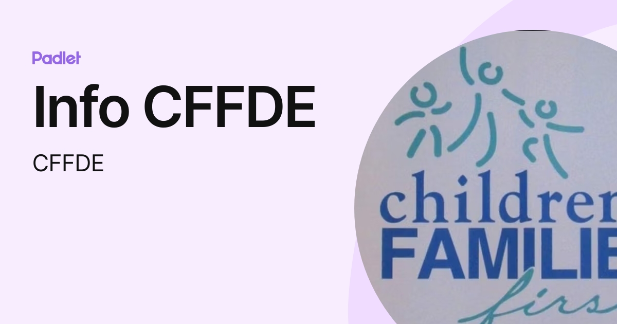Info CFFDE (CFFDE) profile | Padlet