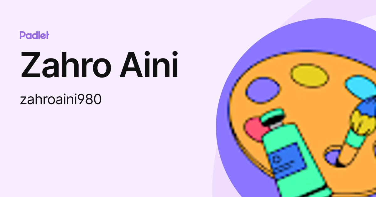 Zahro Aini (zahroaini980) profile | Padlet