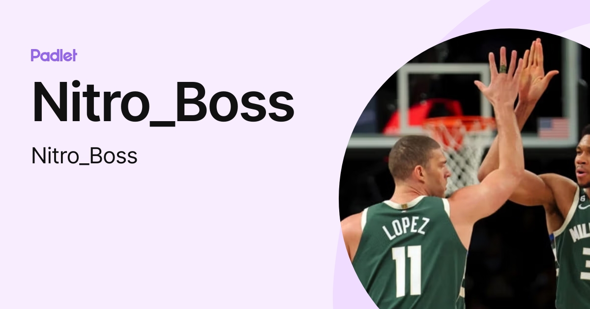 Nitro_Boss (Nitro_Boss) profile | Padlet