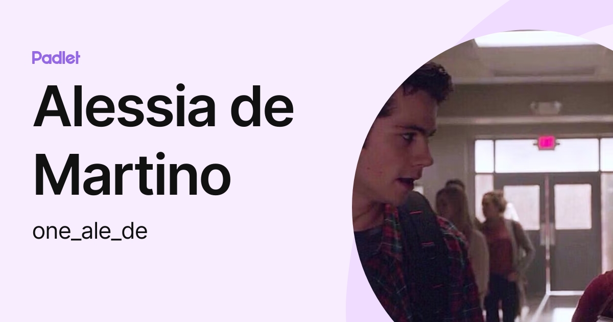 Alessia de Martino (one_ale_de) profile | Padlet