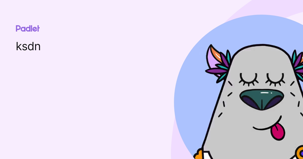 ksdn profile | Padlet