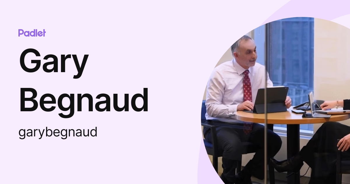 Gary Begnaud (garybegnaud) profile | Padlet