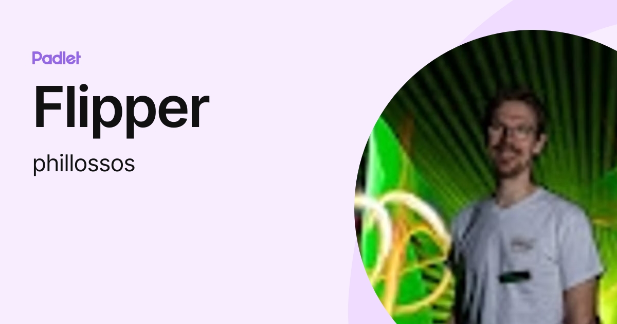 Flipper (phillossos) profile | Padlet