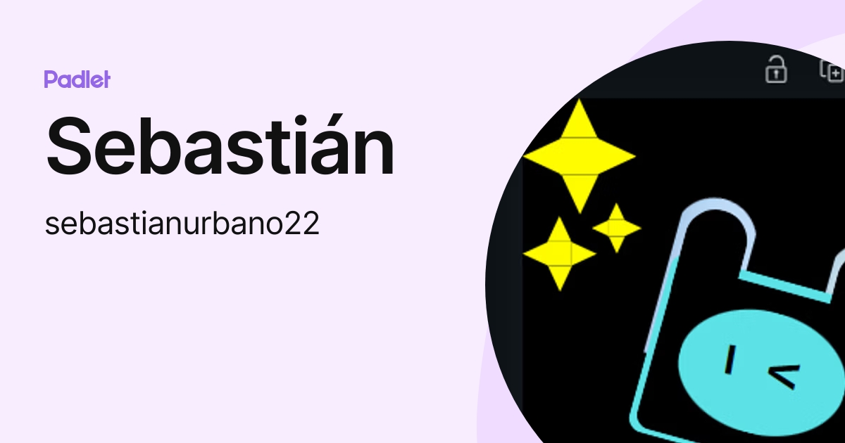 Sebastián (sebastianurbano22) profile | Padlet