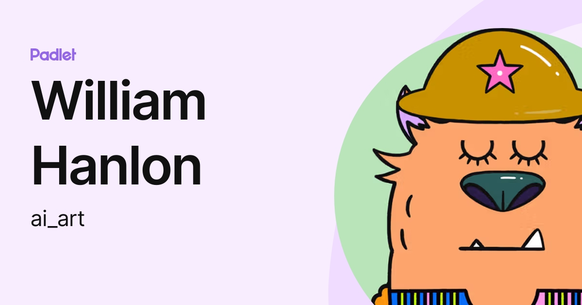 William Hanlon (ai_art) profile | Padlet