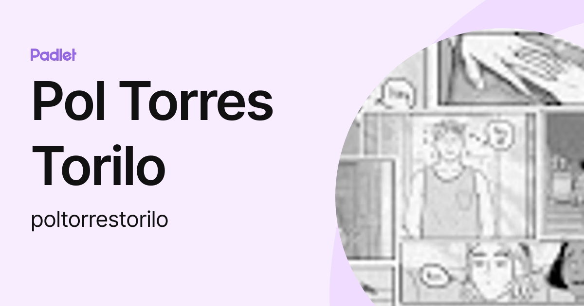 Pol Torres Torilo (poltorrestorilo) profile | Padlet