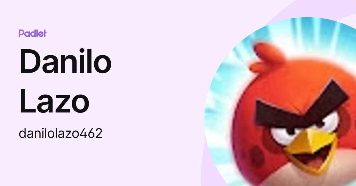 Danilo Lazo (danilolazo462) profile | Padlet