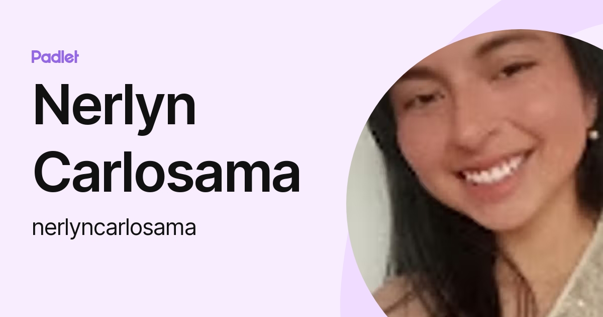 Nerlyn Carlosama (nerlyncarlosama) profile | Padlet