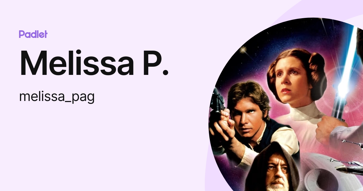 Melissa P. (melissa_pag) profile | Padlet