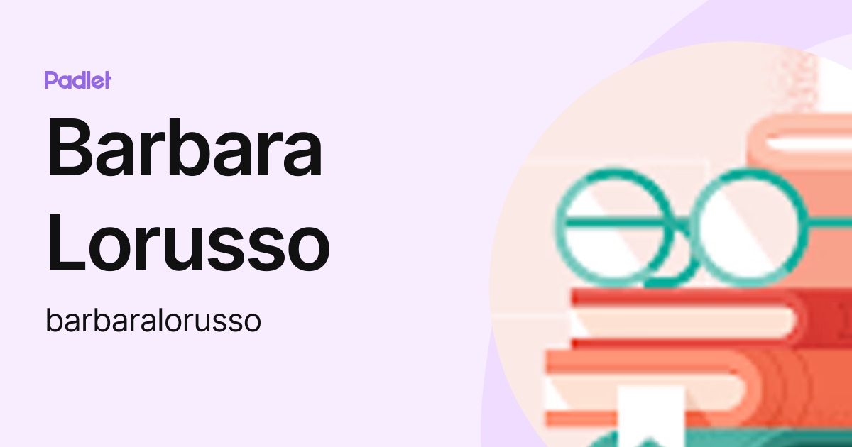 Barbara Lorusso (barbaralorusso) profile | Padlet