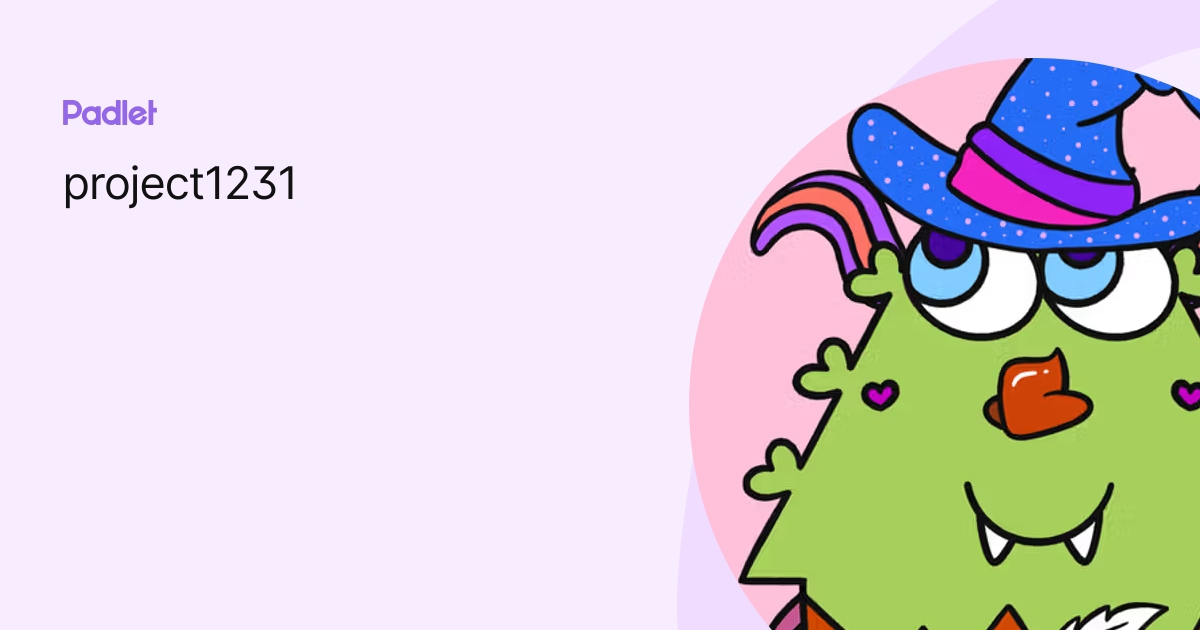project1231 profile | Padlet