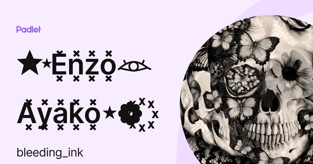 ︎♡ Ayako :3 .° ︎♡ (A_y_a_k_o) profile | Padlet