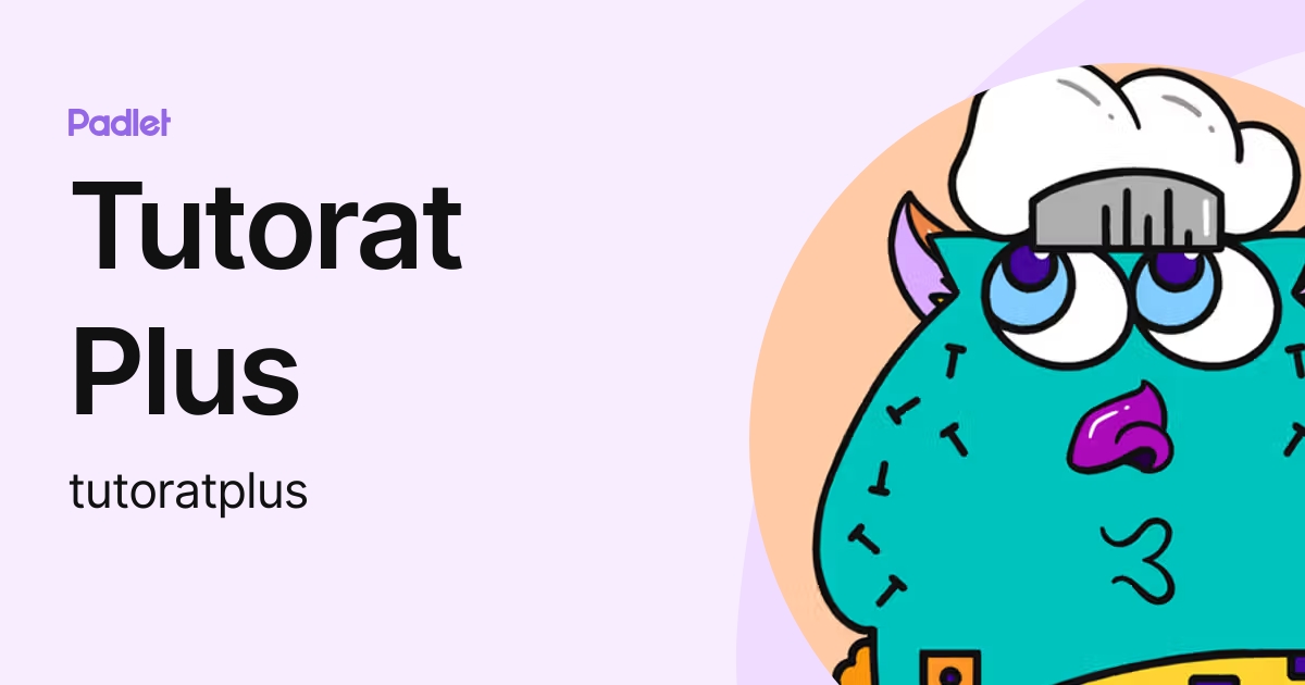 Tutorat Plus (tutoratplus) profile | Padlet