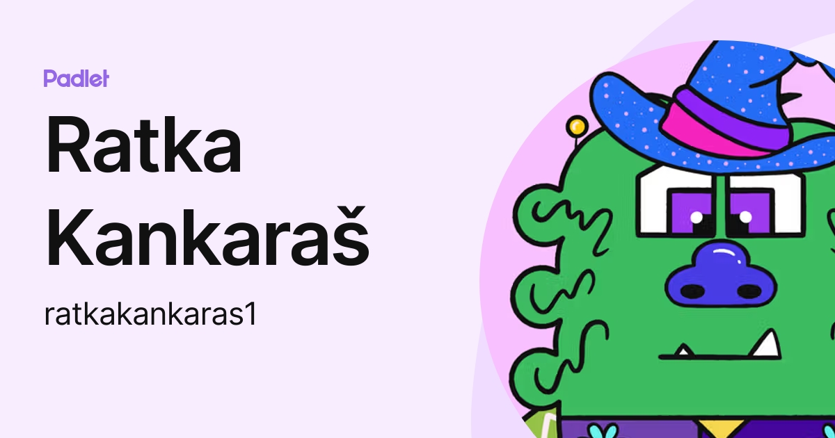 Ratka Kankaraš (ratkakankaras1) profile | Padlet