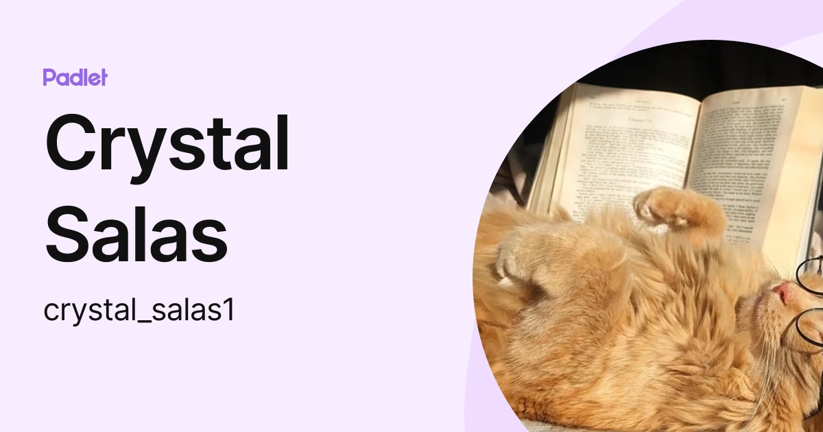 Crystal Salas (crystal_salas1) profile | Padlet