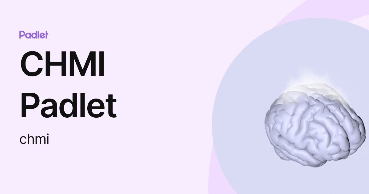 Chmi Padlet Chmi Profile Padlet