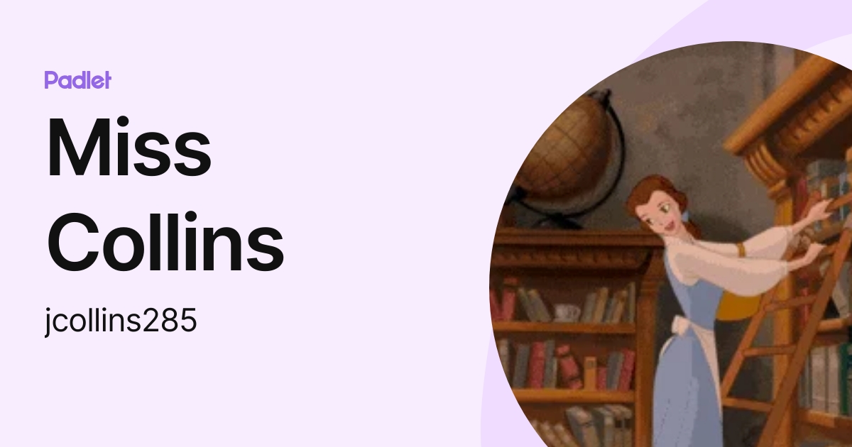 Miss Collins (jcollins285) profile | Padlet
