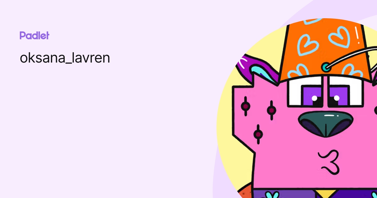 oksana_lavren profile | Padlet
