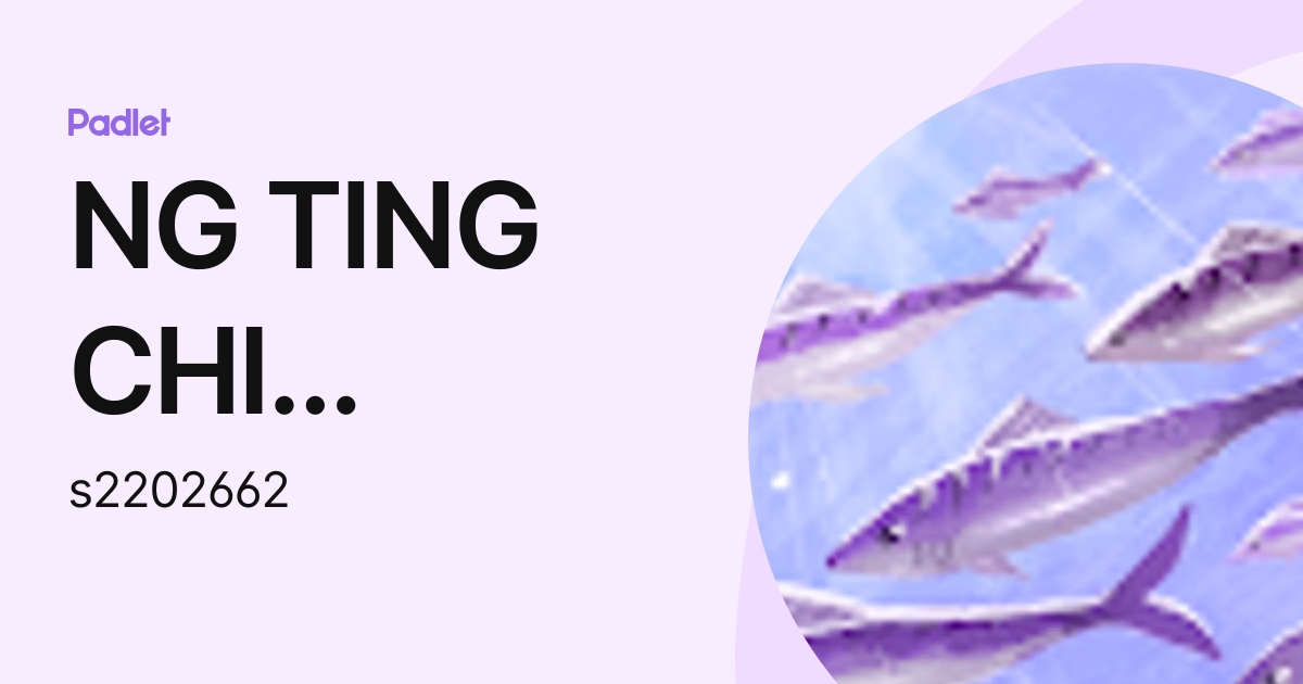 NG TING CHI CYRUS吳廷智 (s2202662) profile | Padlet