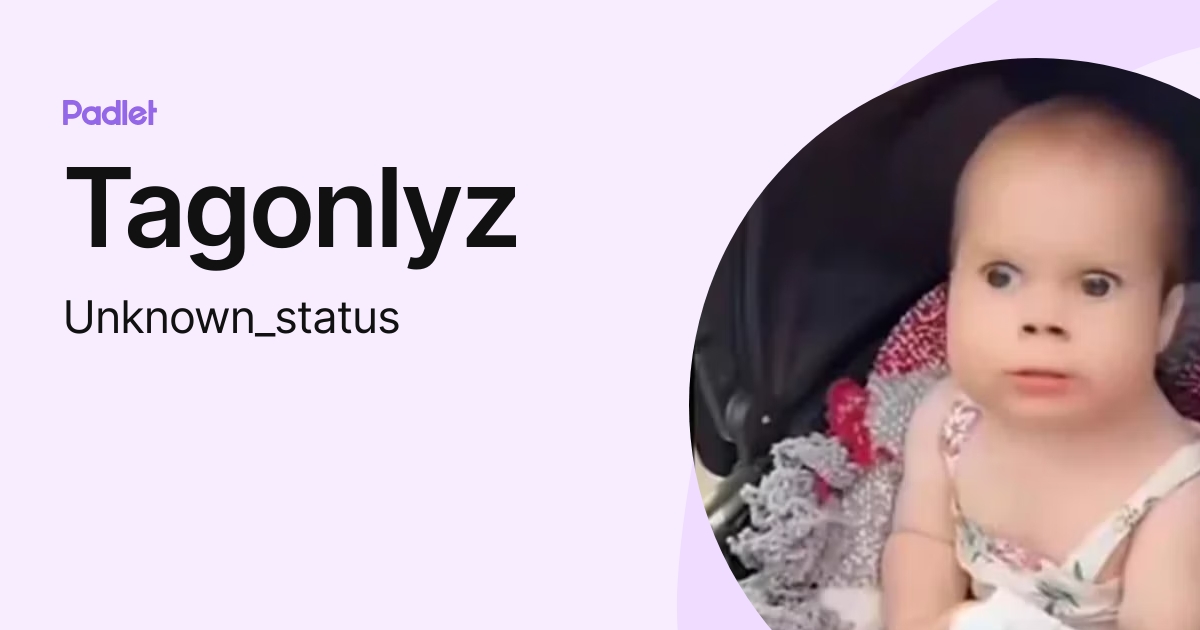 Unknown Status Profile Padlet