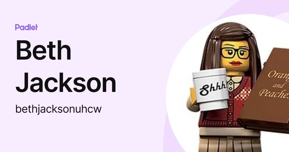 Beth Jackson (bethjacksonuhcw) profile | Padlet