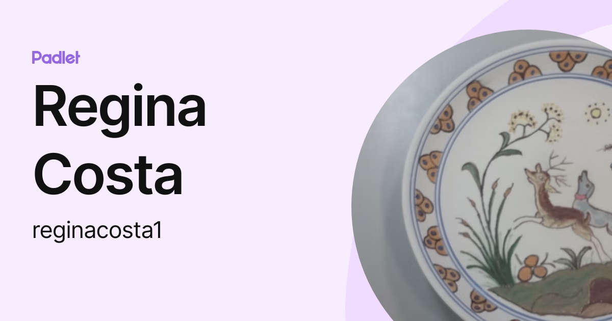 Regina Costa (reginacosta1) perfil | Padlet