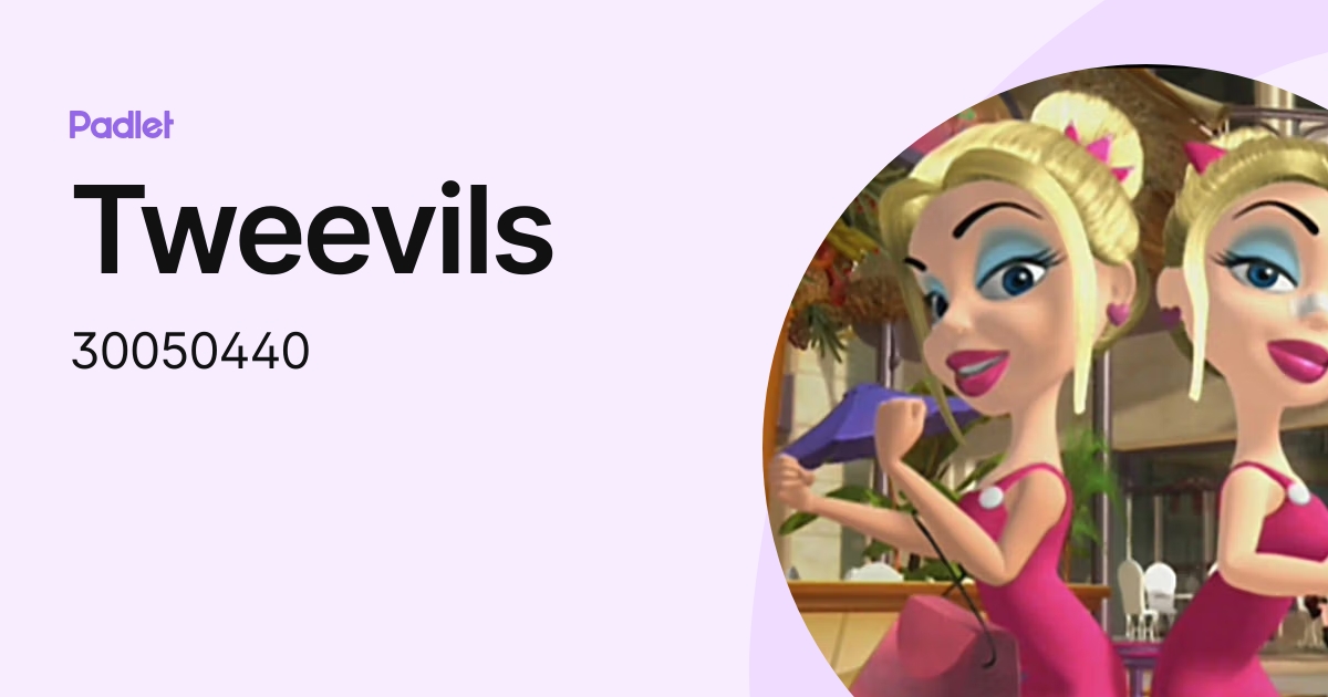 Tweevils (30050440) profile | Padlet