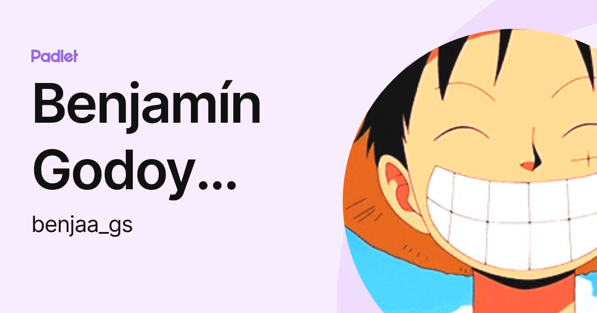 Benjamín Godoy Silva (benjaa_gs) profile | Padlet