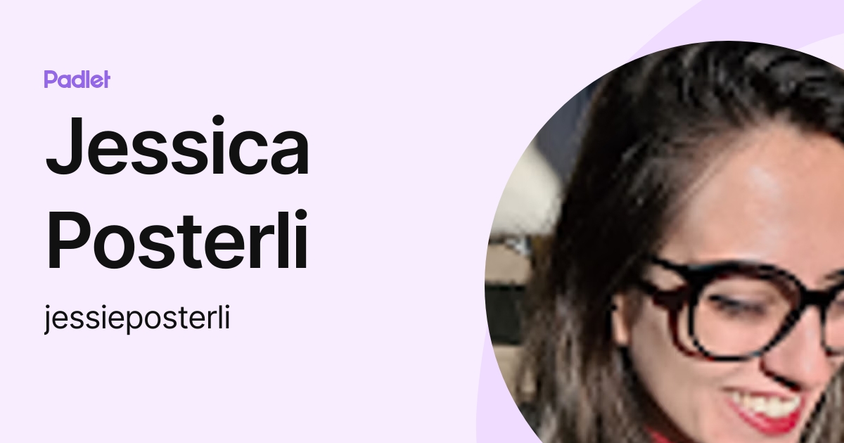 Jessica Posterli (jessieposterli) profile | Padlet