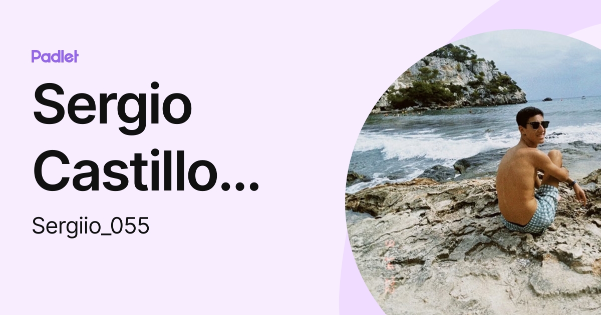 Sergio Castillo García (Sergiio_055) profile | Padlet