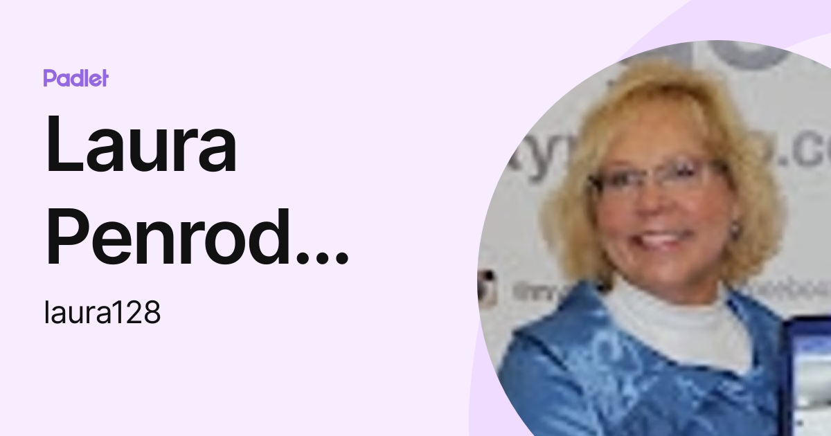 Laura Penrod Stock (laura128) profile | Padlet