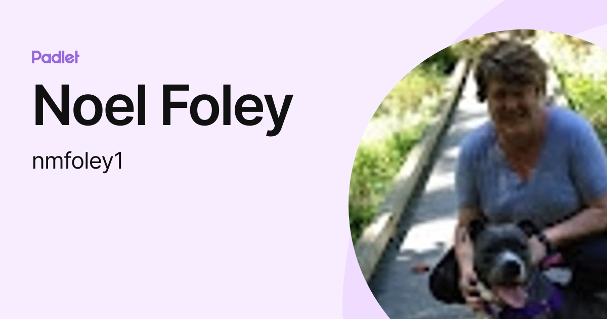 Noel Foley (nmfoley1) profile | Padlet