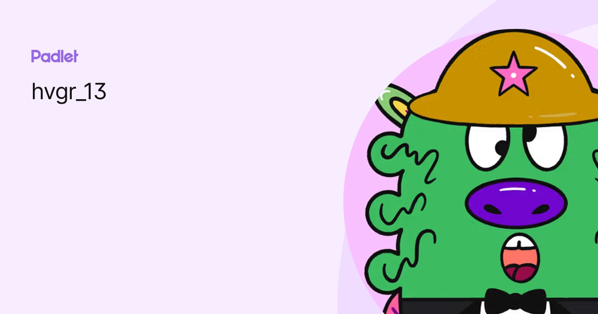 hvgr_13 profile | Padlet
