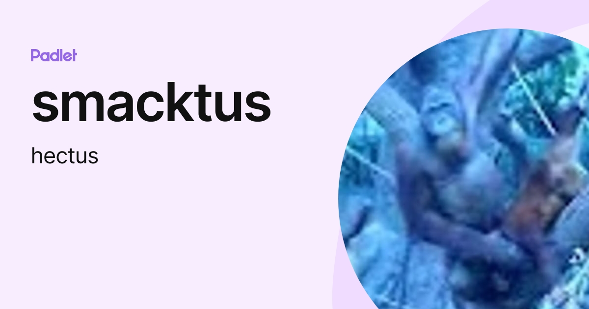 smacktus (hectus) profile | Padlet