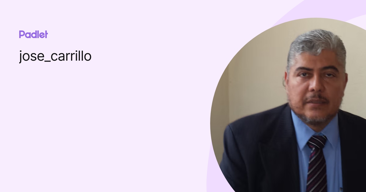 jose_carrillo profile | Padlet