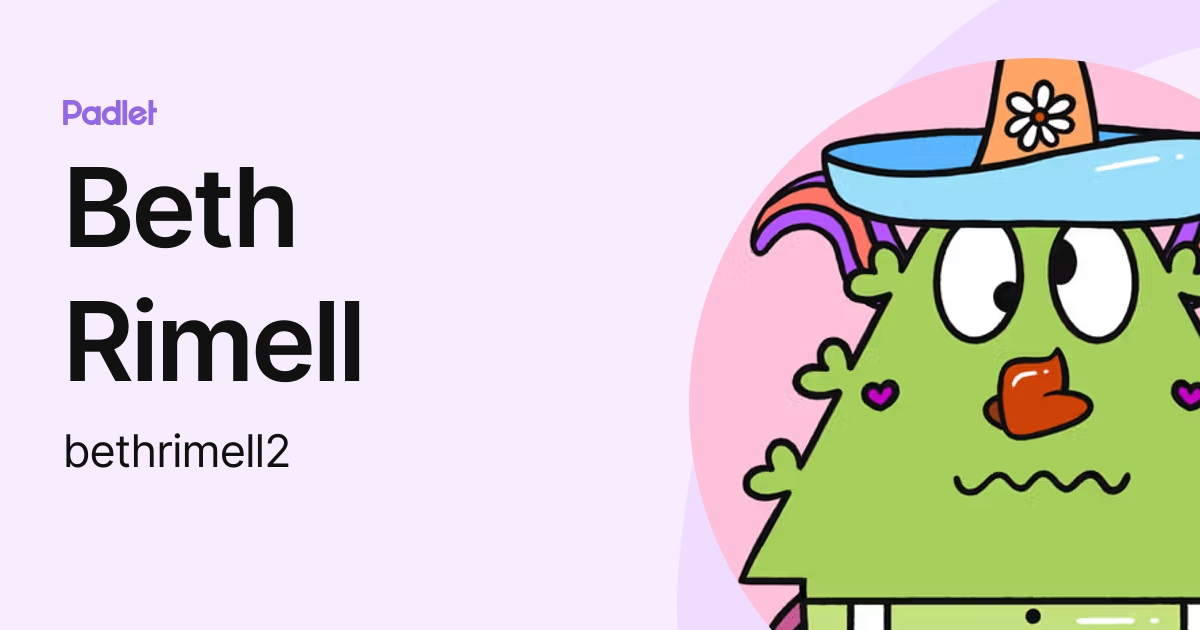 Beth Rimell (bethrimell1) profile | Padlet