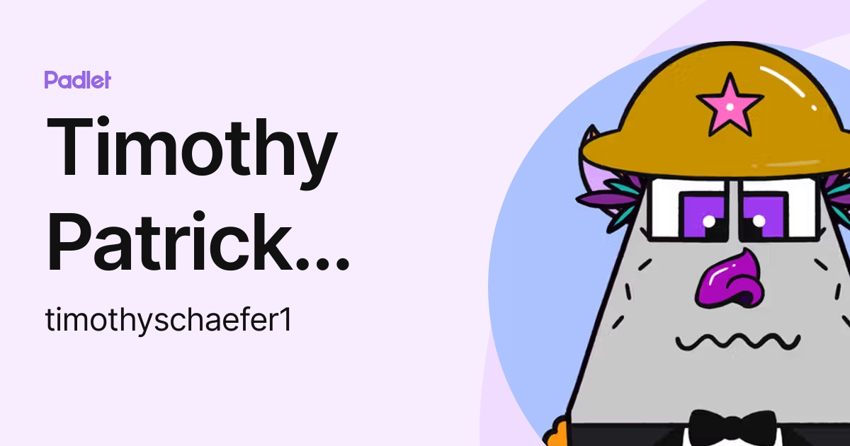 Timothy Patrick Schaefer（Timothy Patrick Schaefer,PS,ReptonXM ...