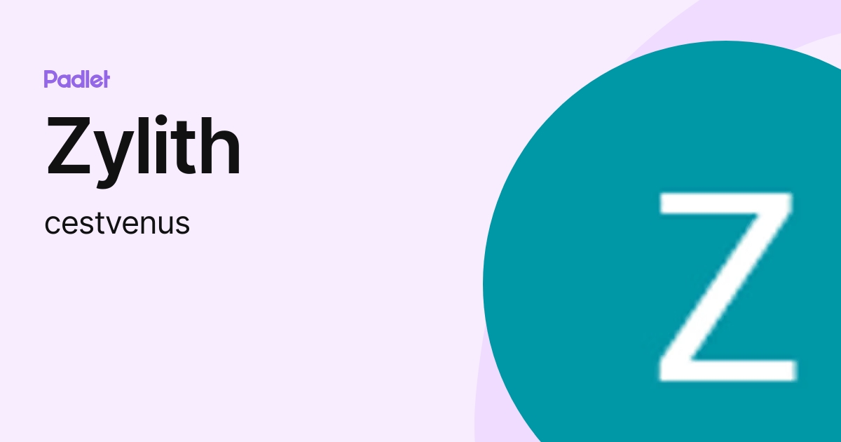 Zylith (cestvenus) profile | Padlet