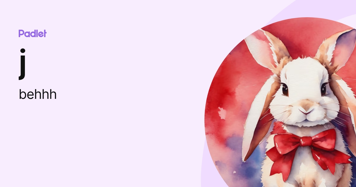 behhh (behhh) profile | Padlet