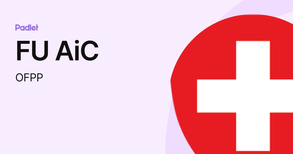 FU AiC (OFPP) profile | Padlet