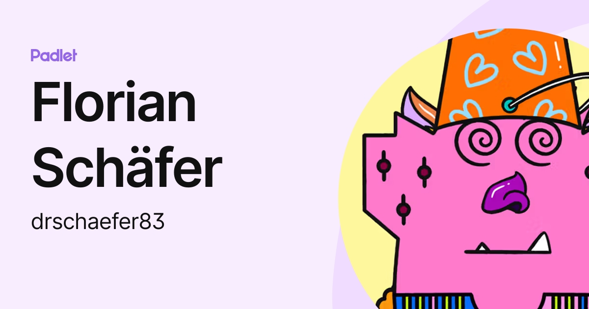 Florian Schäfer (drschaefer83) profile | Padlet