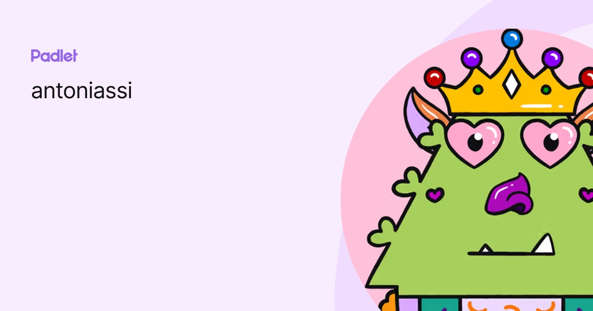 antoniassi profile | Padlet