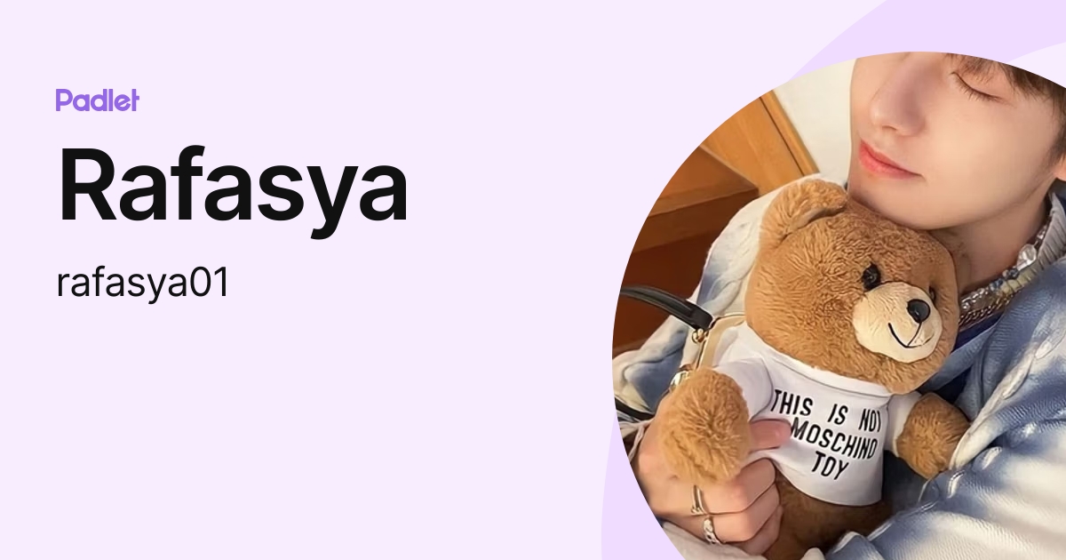 Rafasya (rafasya01) profile | Padlet