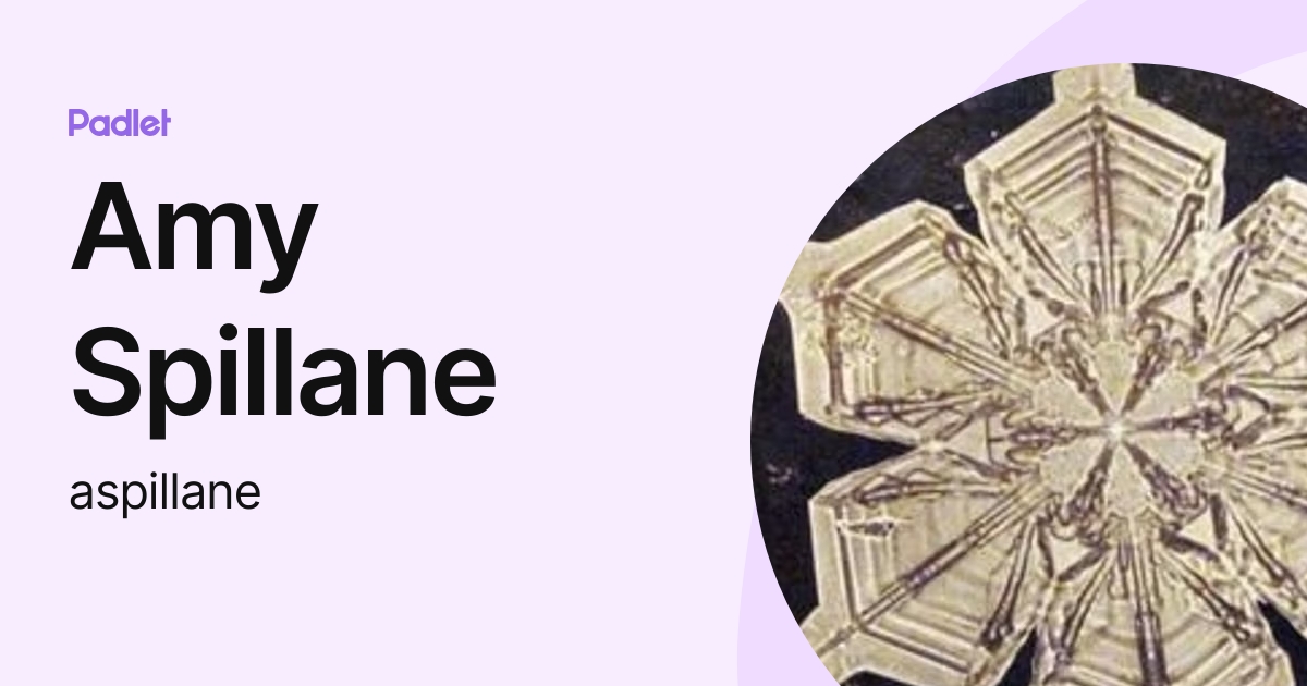 Amy Spillane (aspillane) profile | Padlet