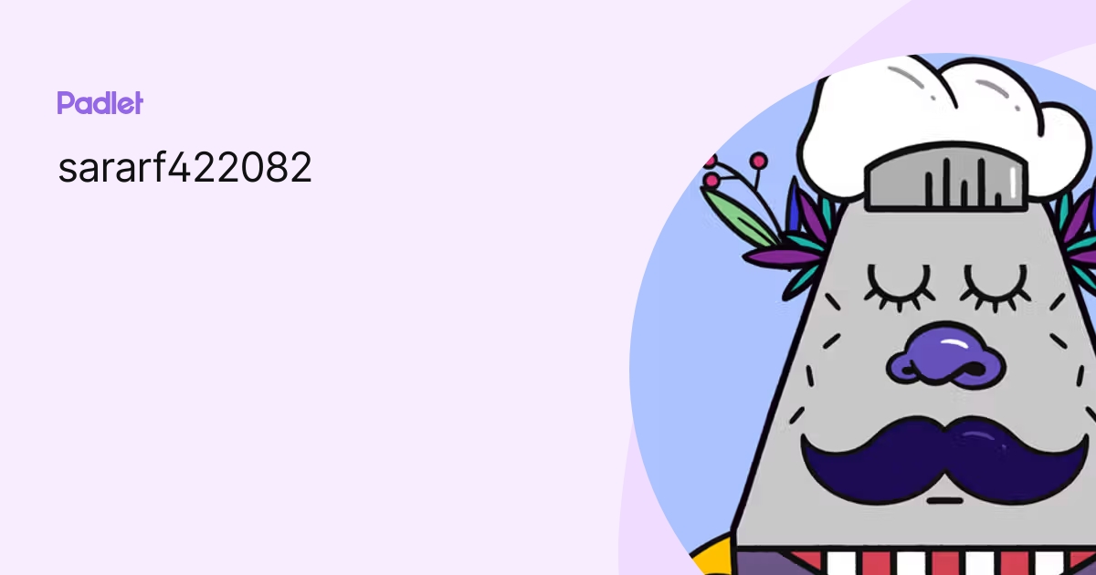 sararf422082 perfil | Padlet