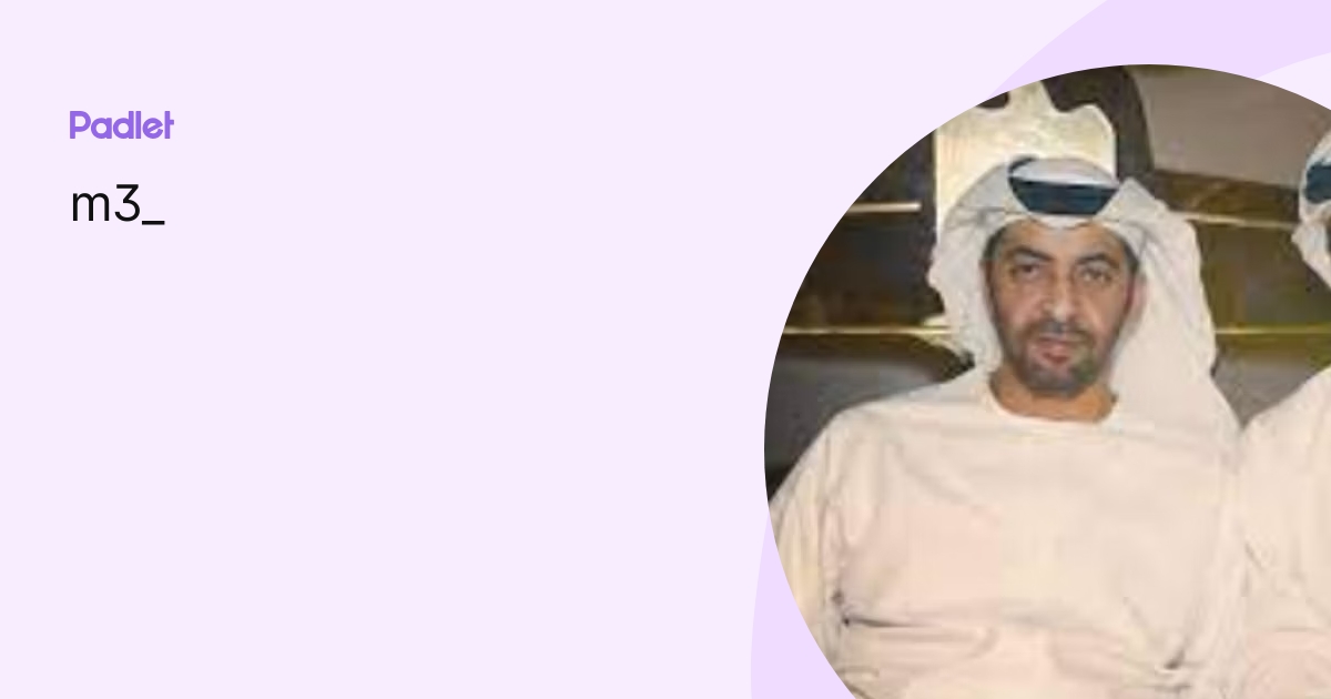 m3_ profile | Padlet