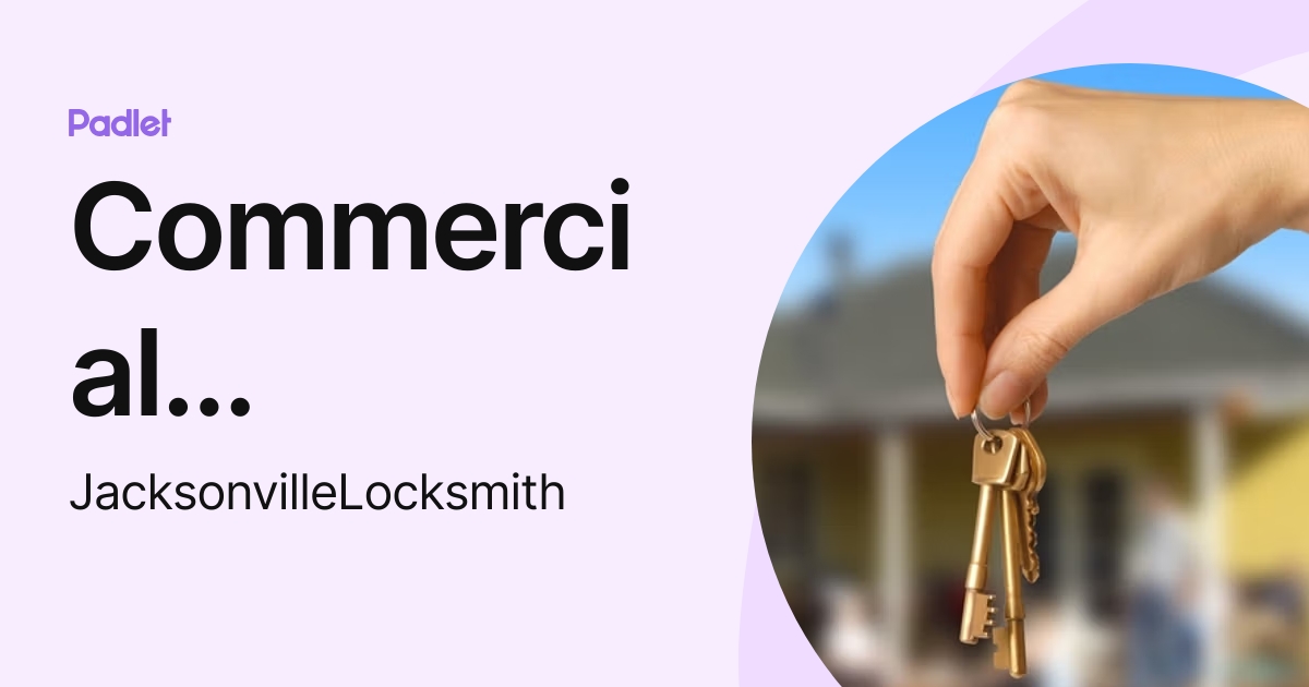 Commercial Locksmith Jacksonville FL (JacksonvilleLocksmith) profile ...